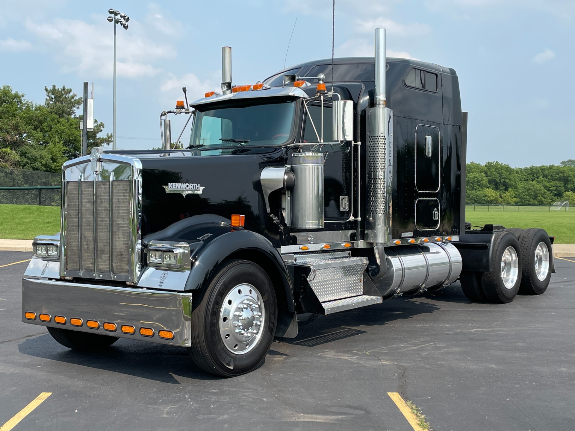 Used 1996 Kenworth W900 L Sleeper Cab - Detroit Diesel - RECENT ...