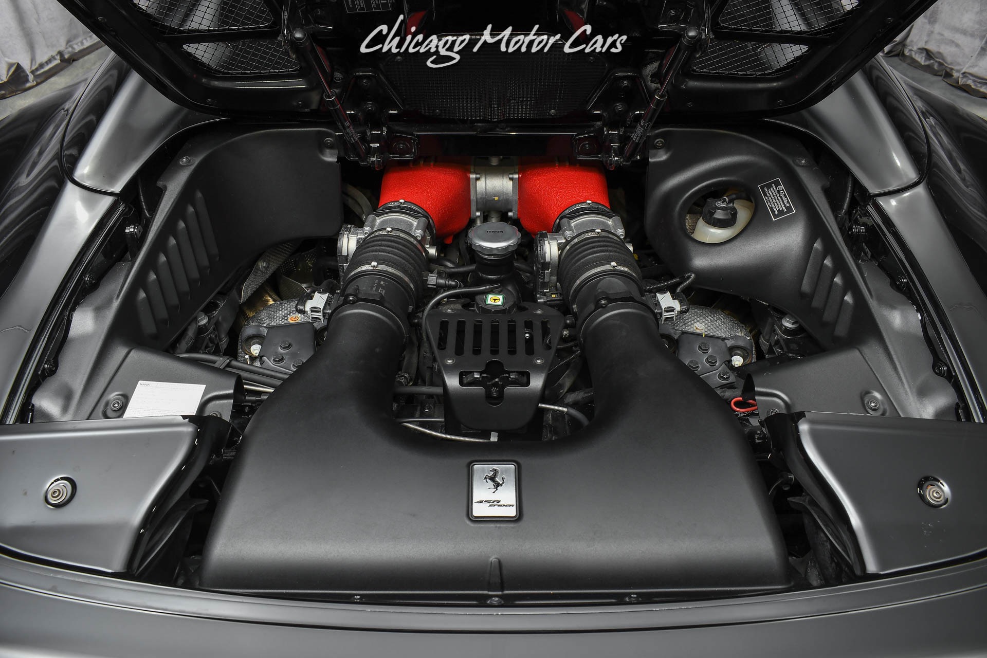 Ferrari 458 Italia Carbon Fiber Engine