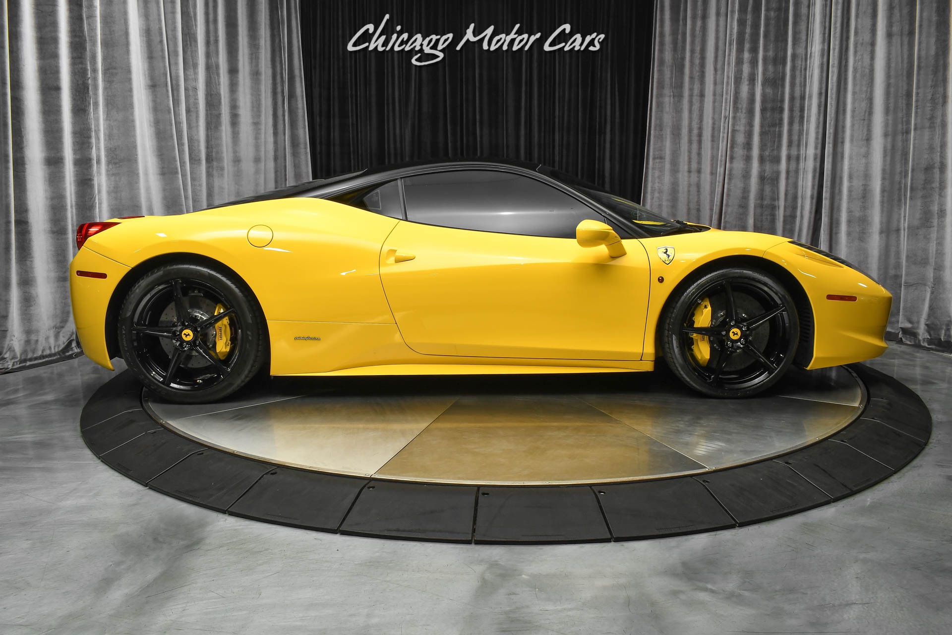Ferrari 458 Yellow And Black