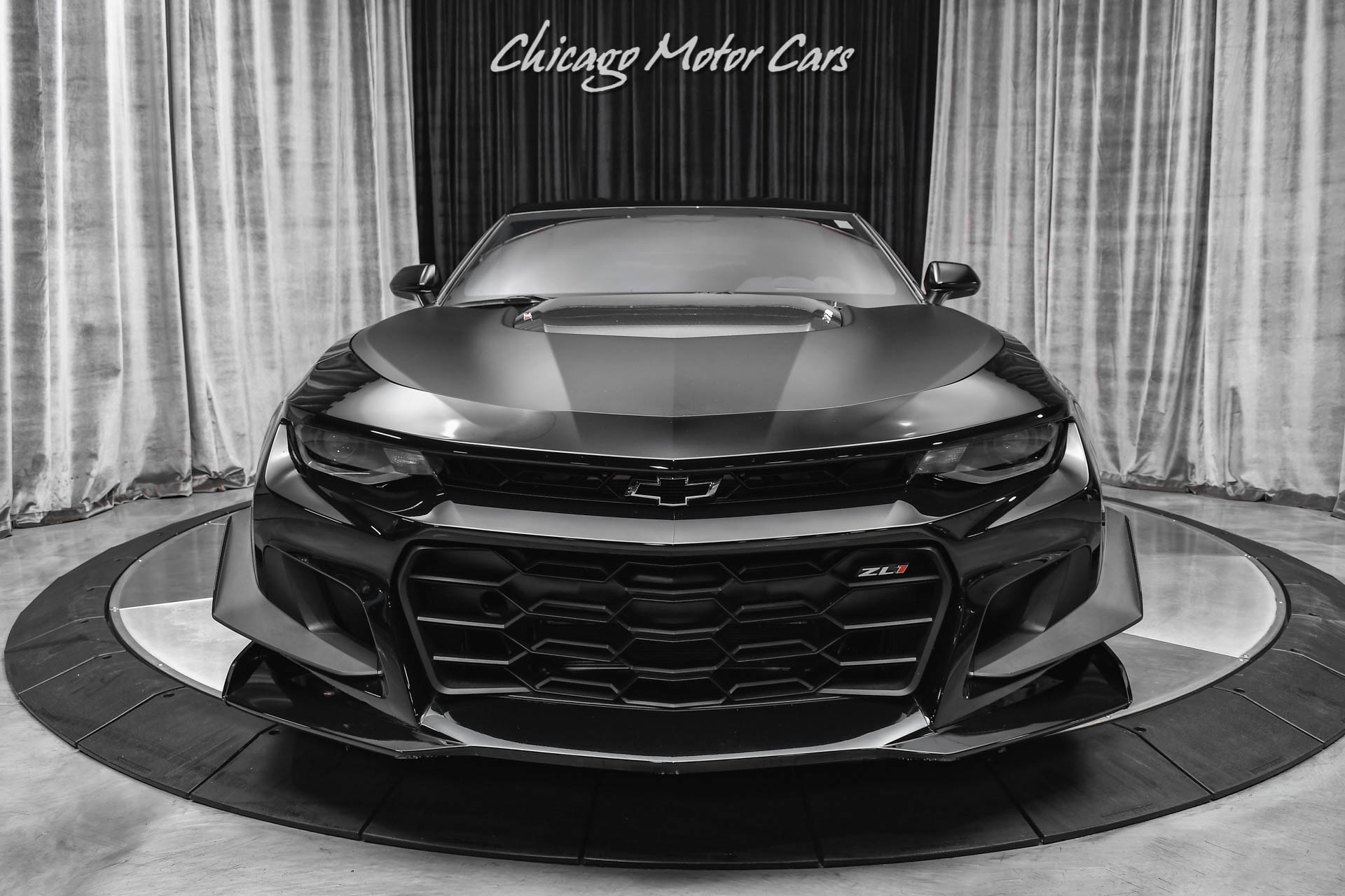 Flat Black Camaro Zl1