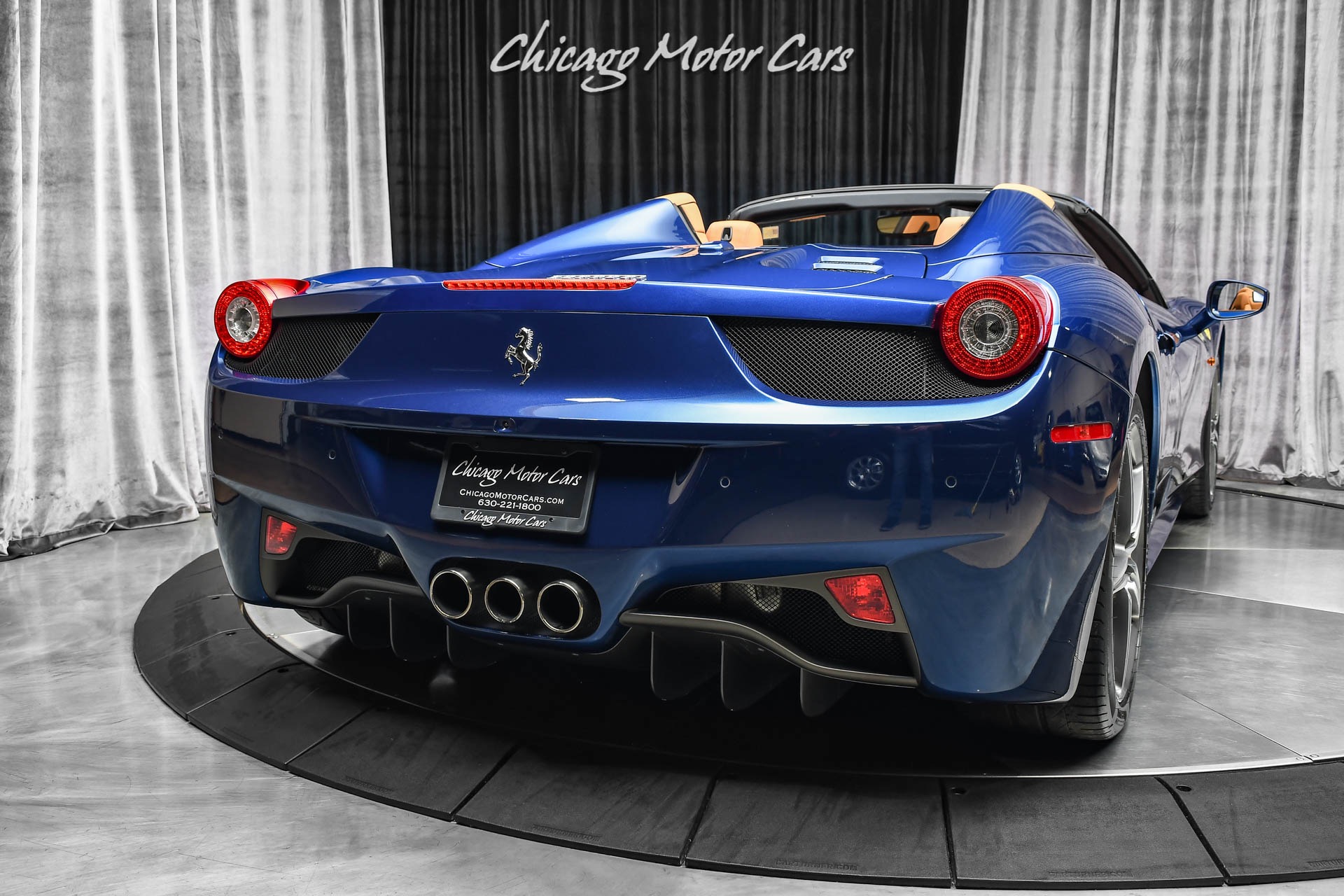 Ferrari 458 Italia Convertible Back