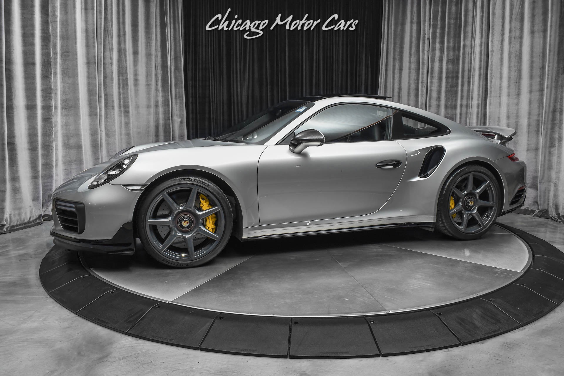 Porsche 911 Turbo S Gt Silver