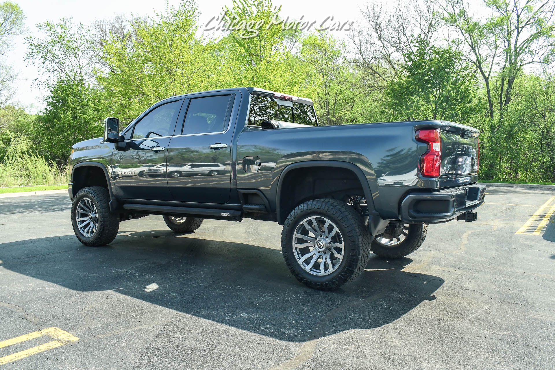 Lifted Green Duramax