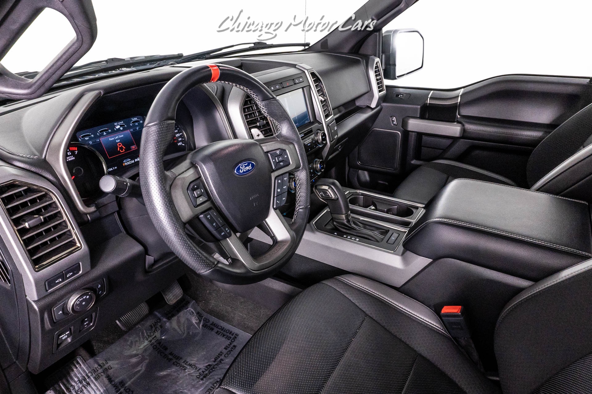 Ford Raptor Black Interior