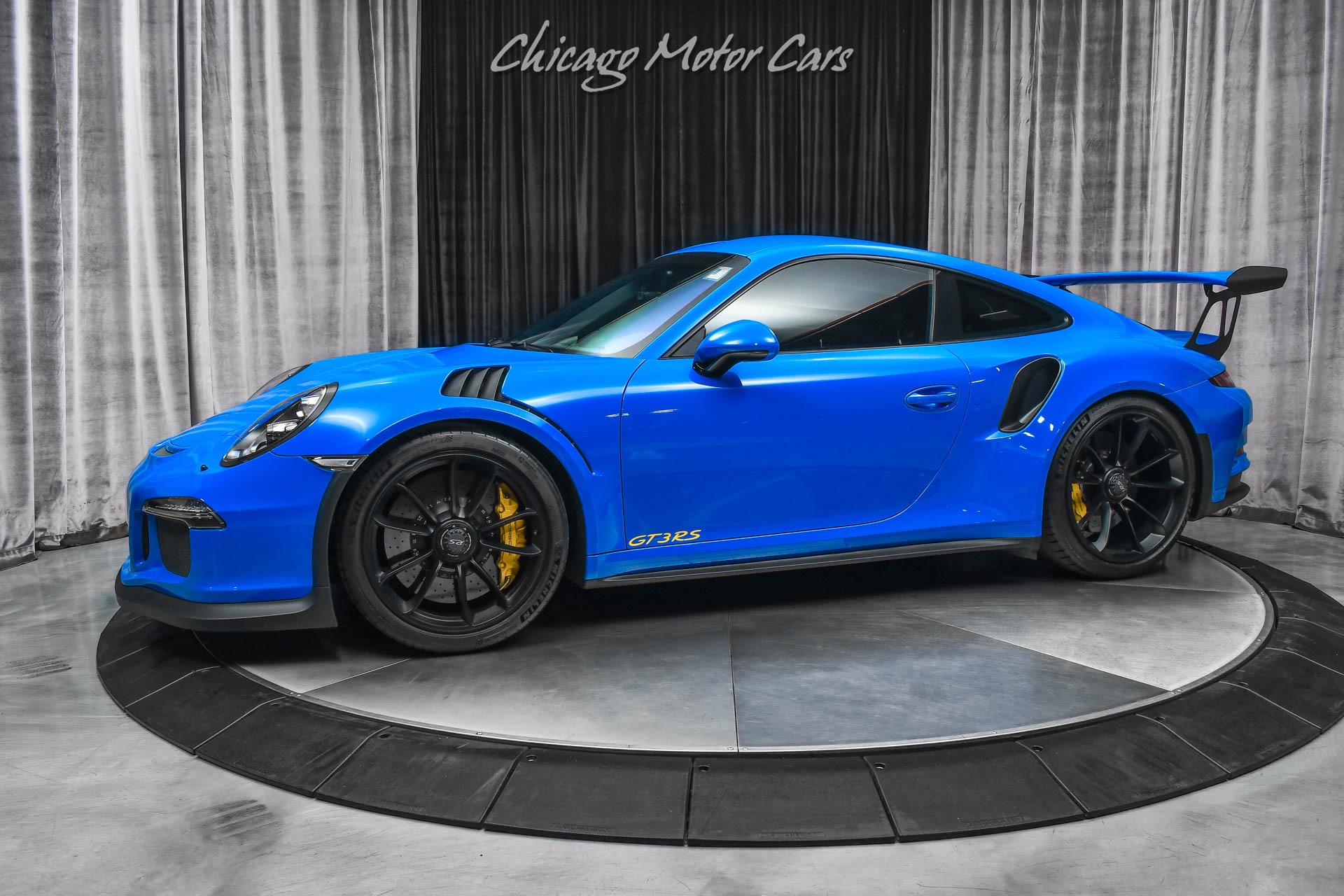 Used 2016 Porsche 911 GT3 RS PTS Voodoo Blue ONLY 2900 Miles! Front ...