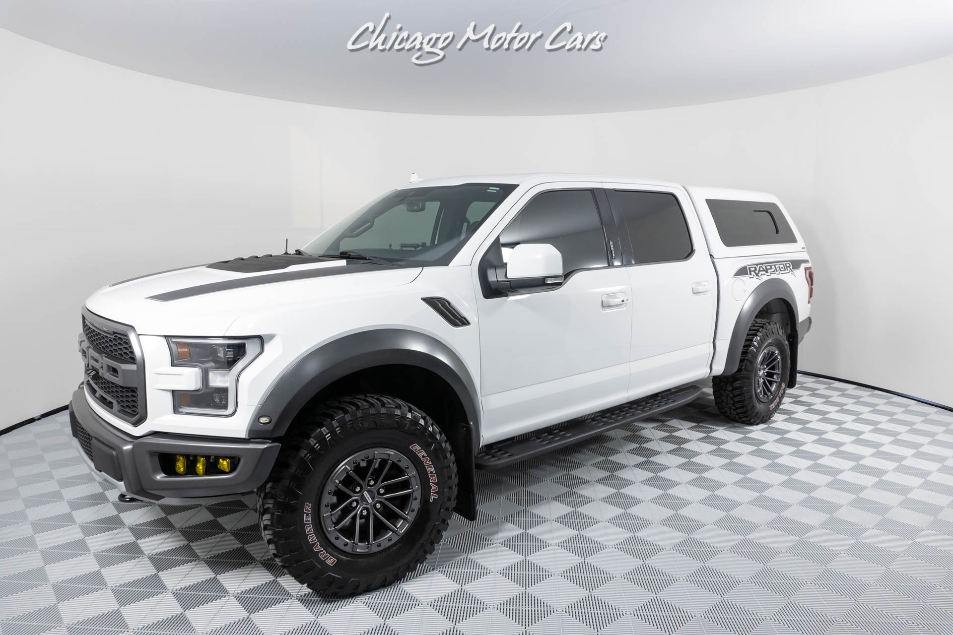 Ford Raptor White 4 Door Black Rims