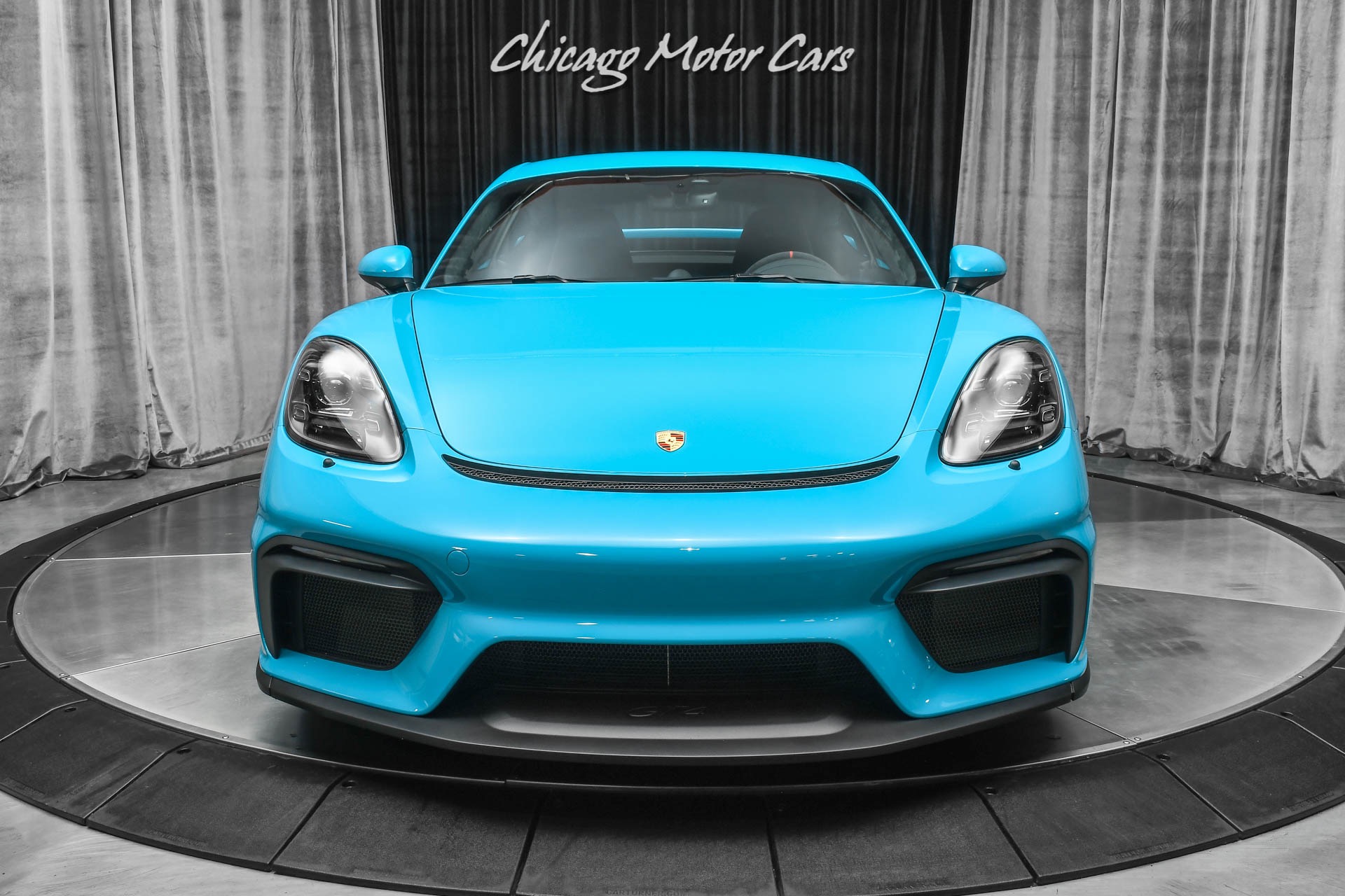 Used 2020 Porsche 718 Cayman GT4 Coupe RARE Miami Blue! ONLY 361 Miles ...