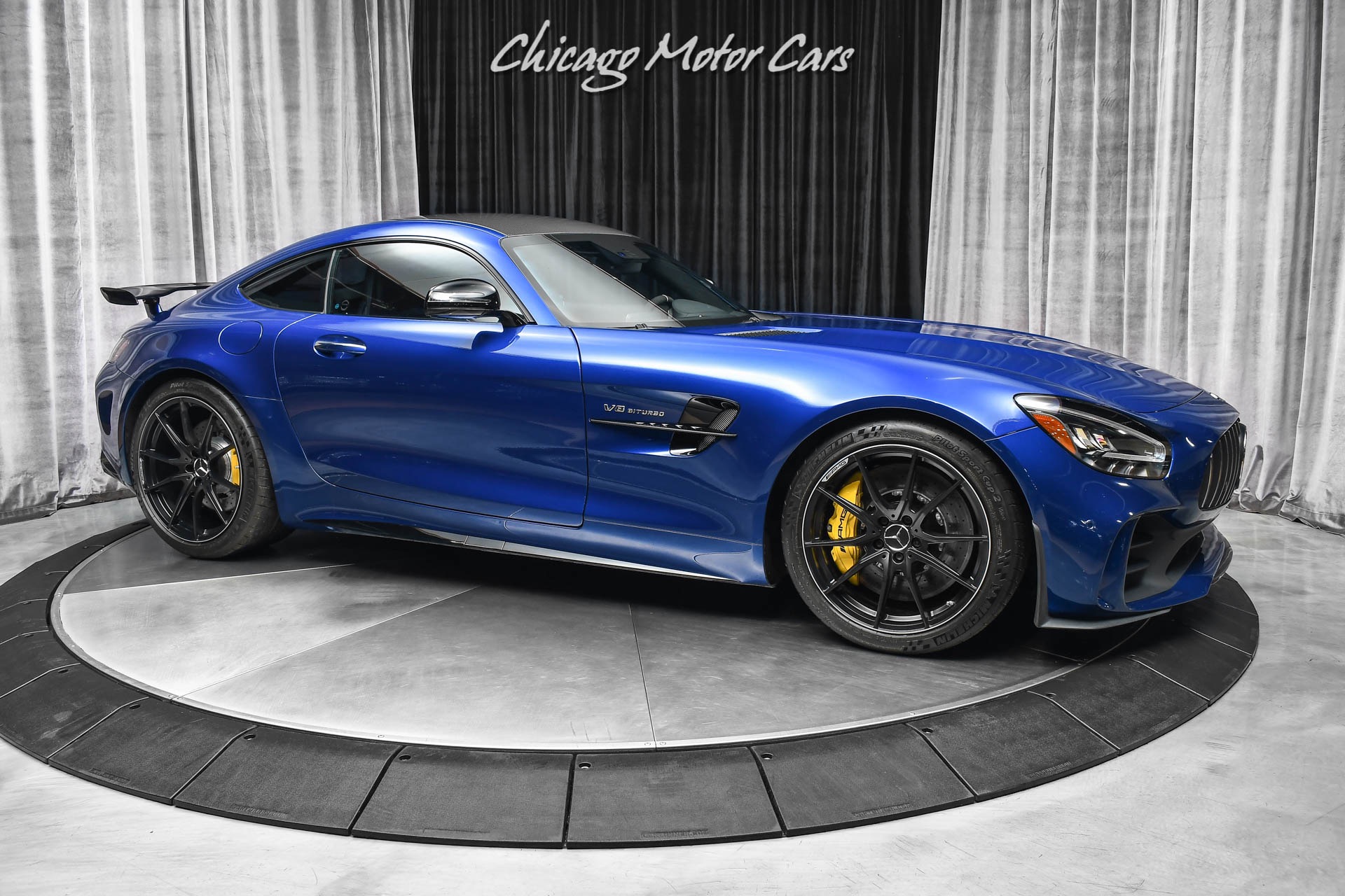Used 2020 Mercedes-Benz AMG GTR Coupe ONLY 5K Miles! Brilliant Blue ...