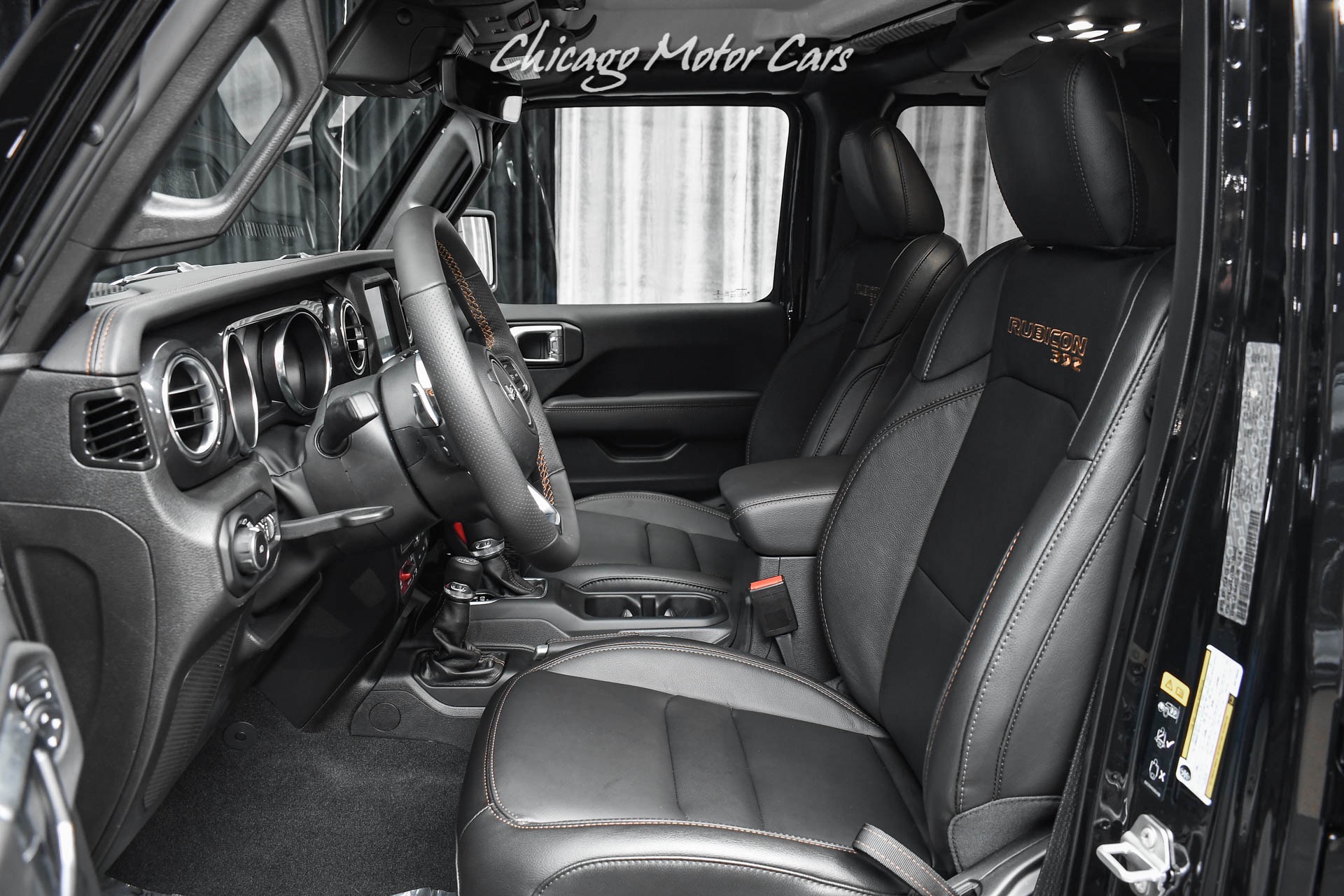 Black Rubicon Interior