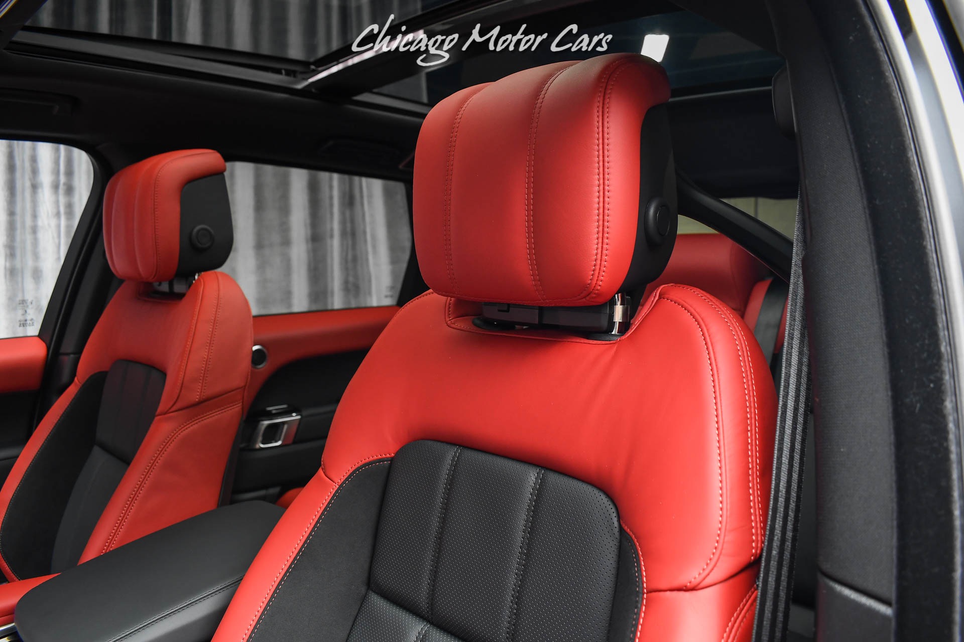 2022 Range Rover Sport Red Interior