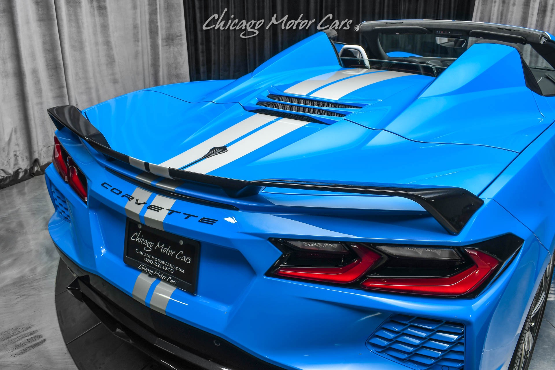 2022 Corvette Light Blue