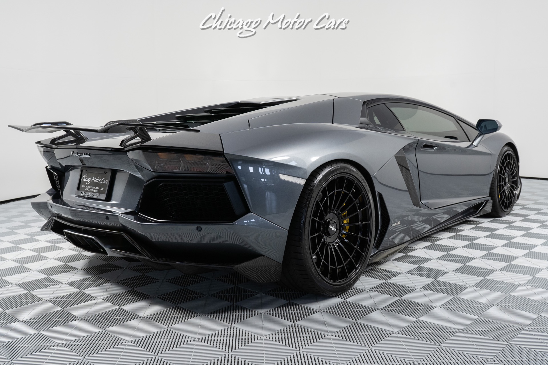 Lamborghini Aventador J Silver