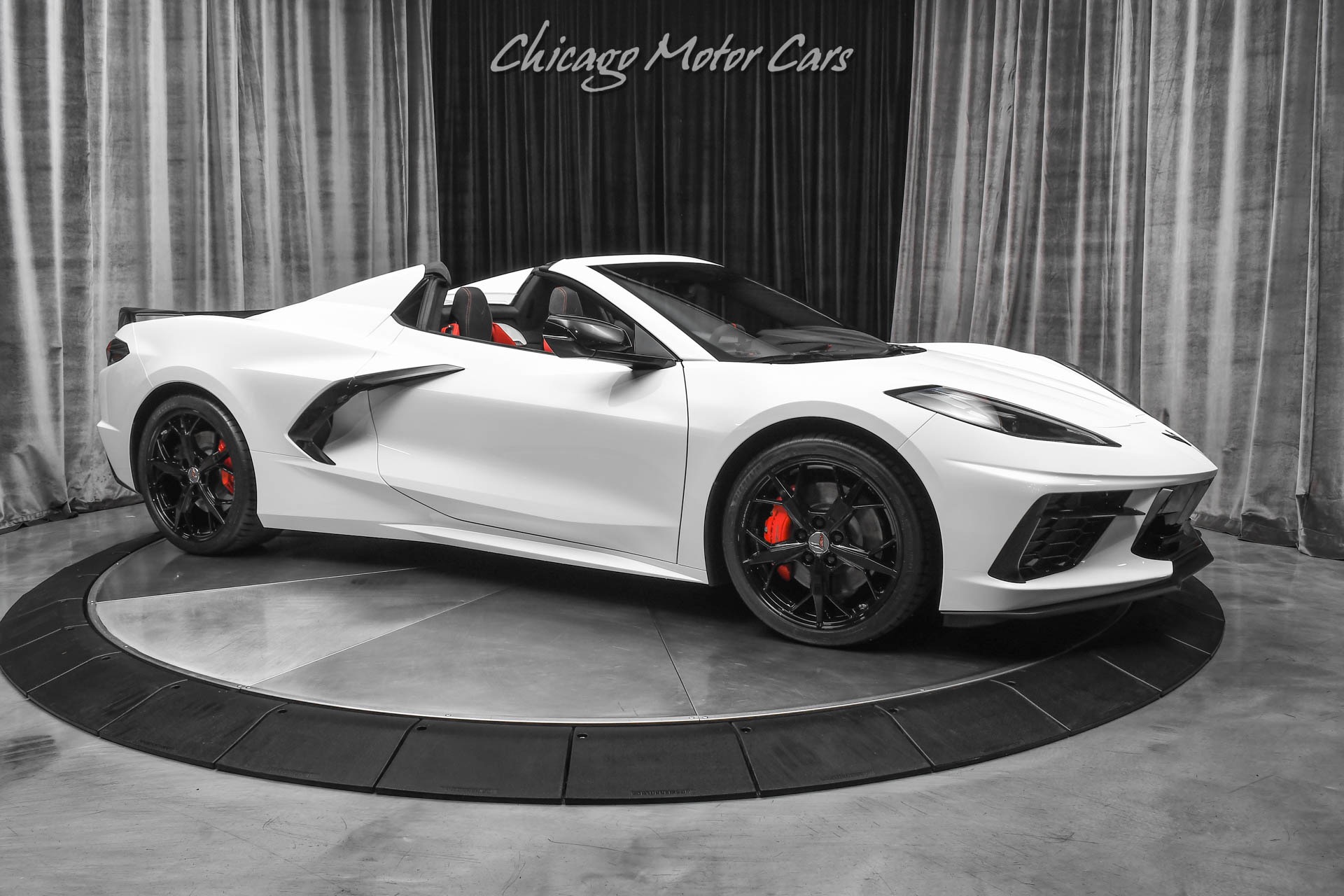 2022 Corvette Stingray White Convertible