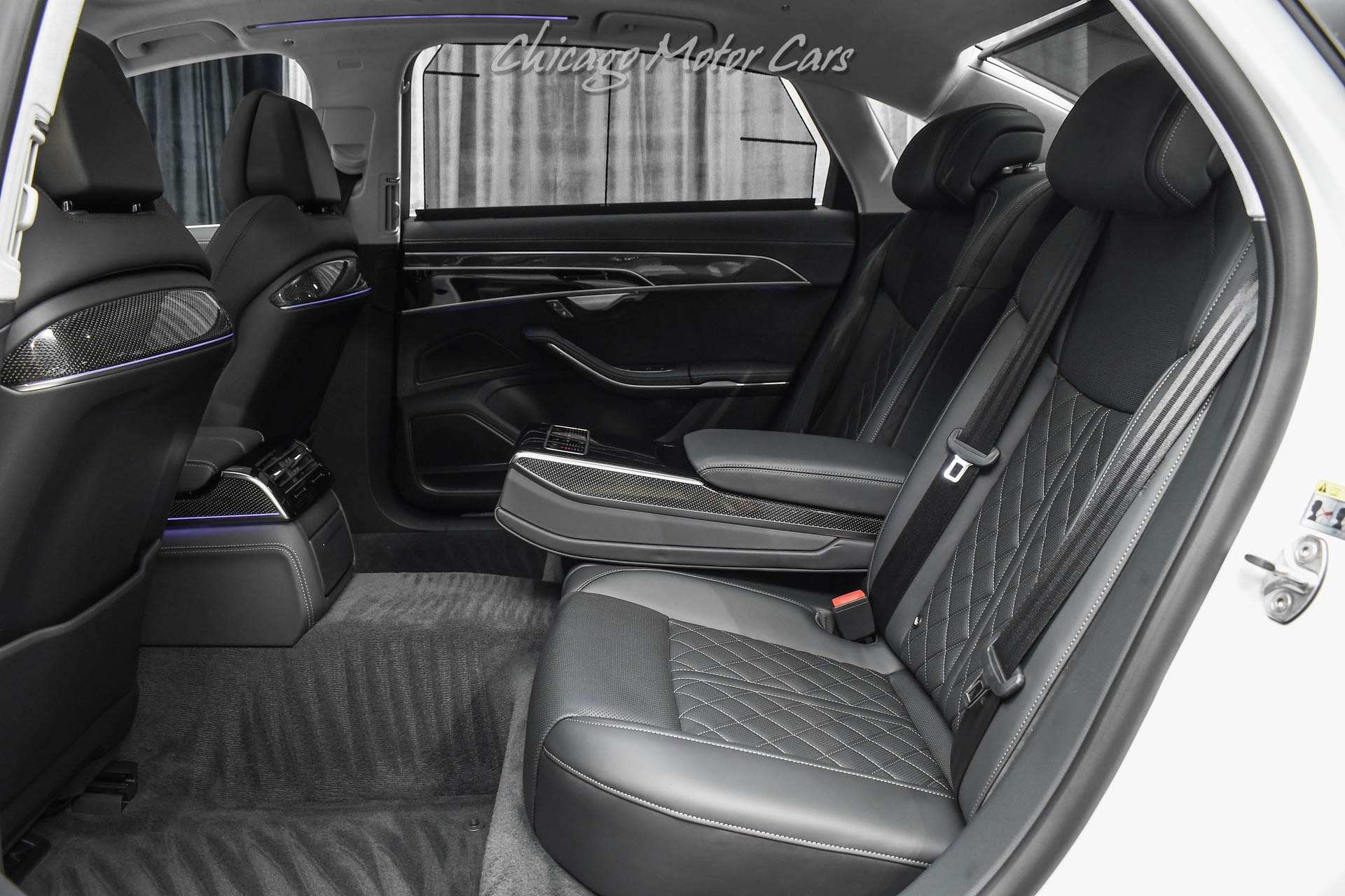2022 Audi S8 Interior Black